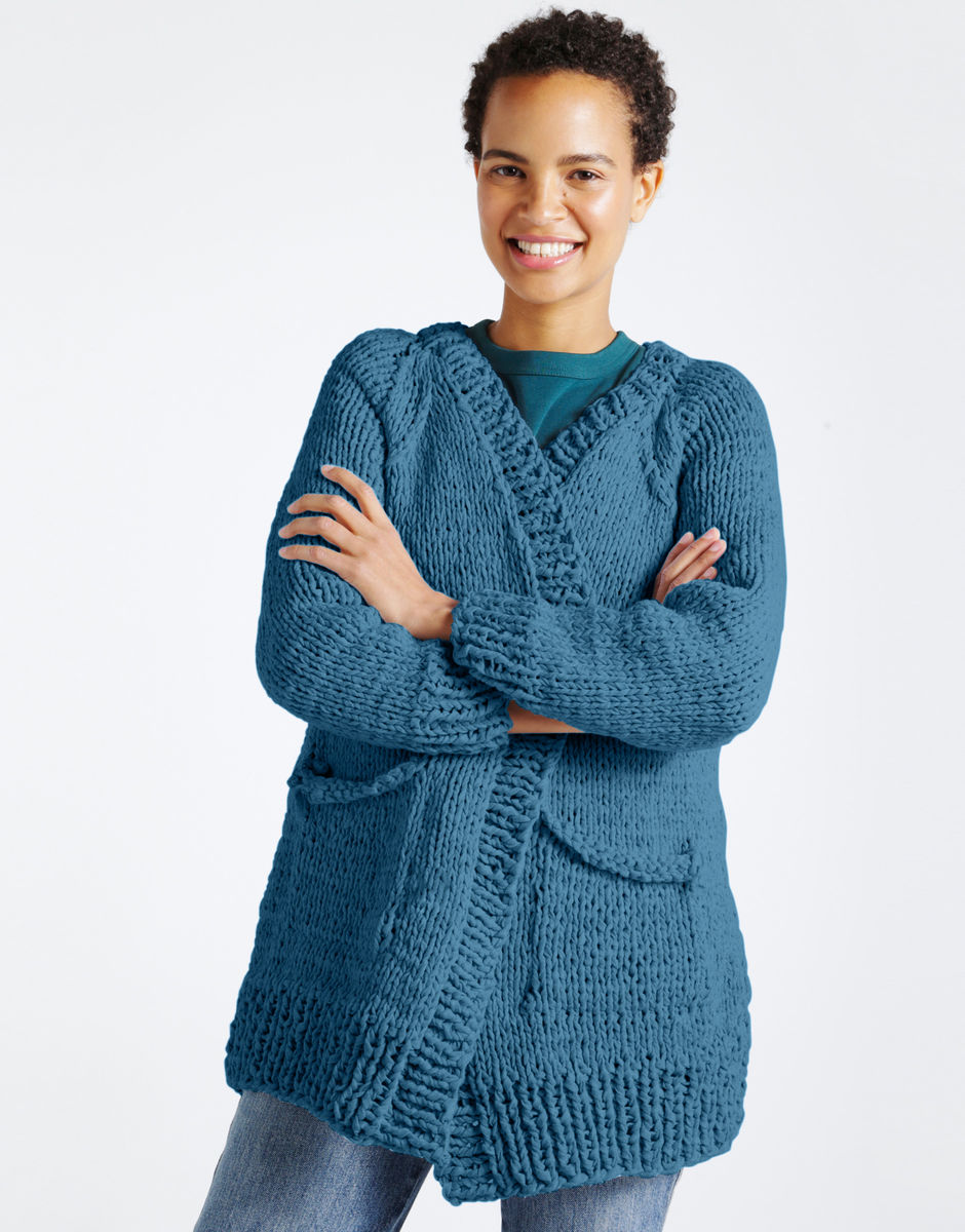 Big Fun Cardigan | Wool and the Gang