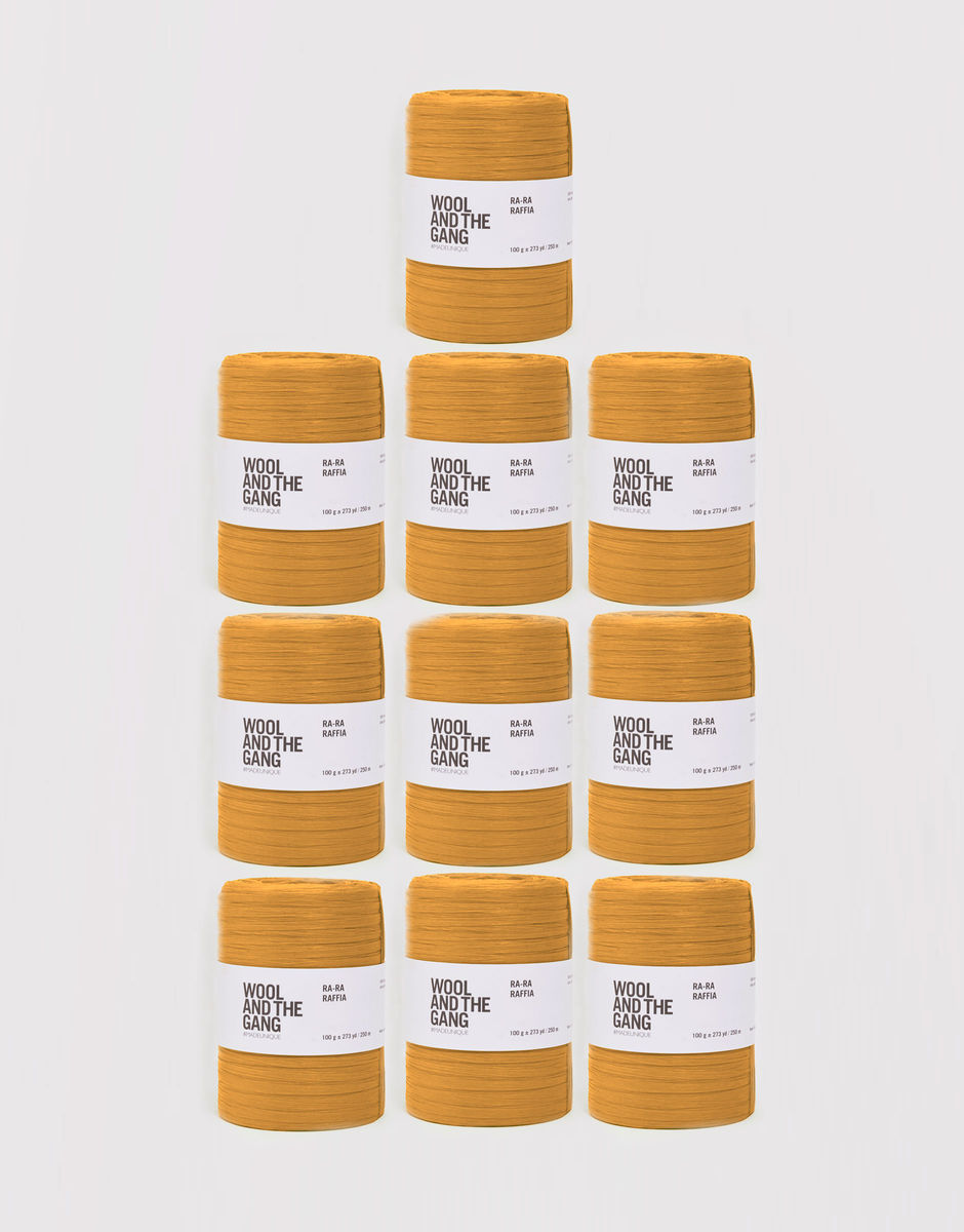 Raffia Bundle - 10 balls | Wool and the Gang