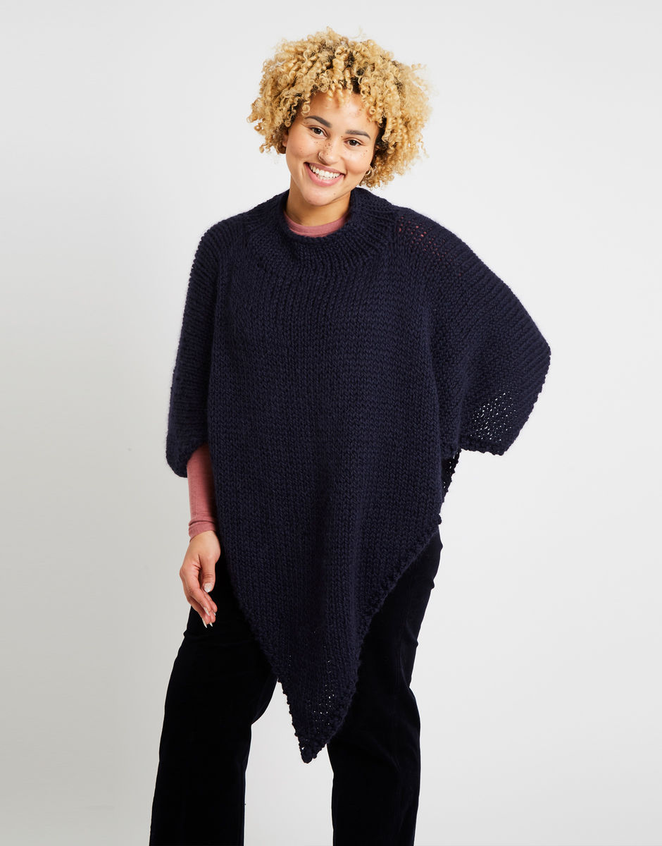 Gwyneth Poncho | Wool and the Gang