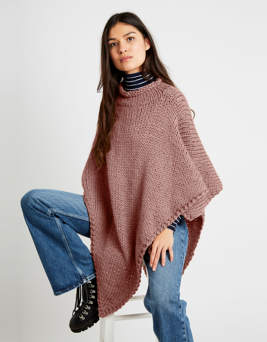 Gwyneth Poncho | Wool and the Gang