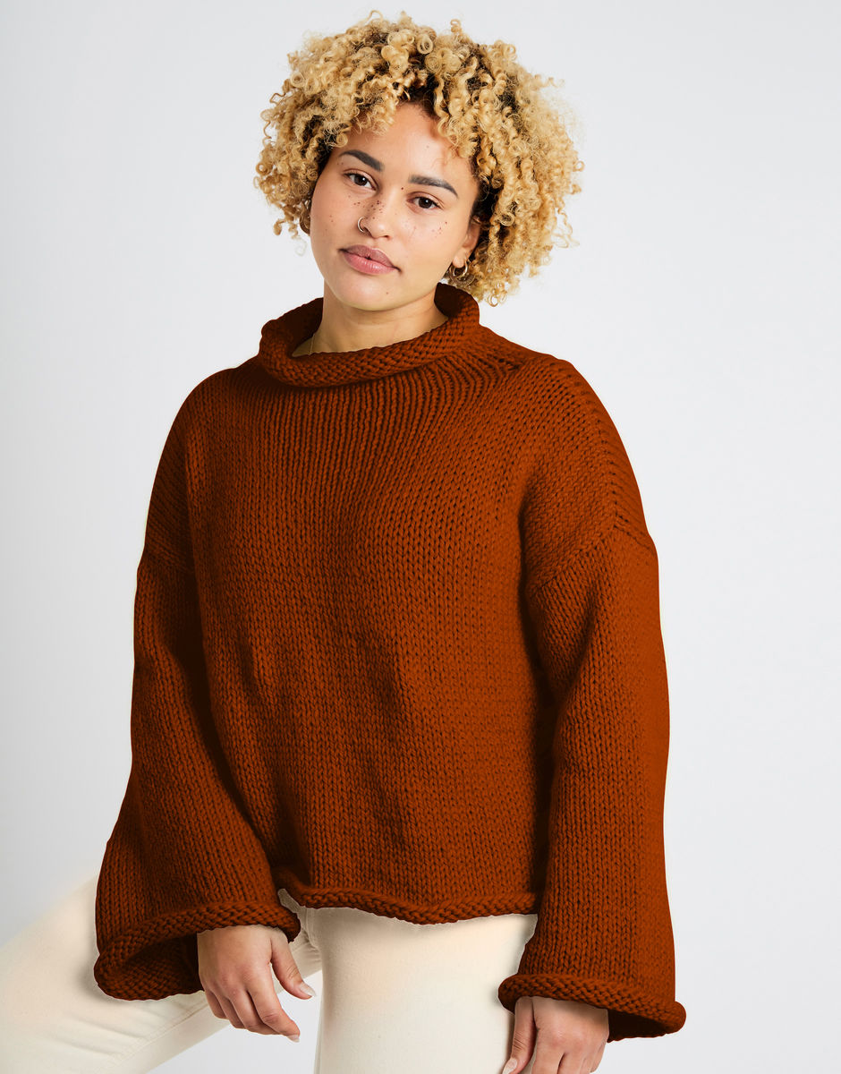 Audrey Cropped Sweater | Wool and the Gang