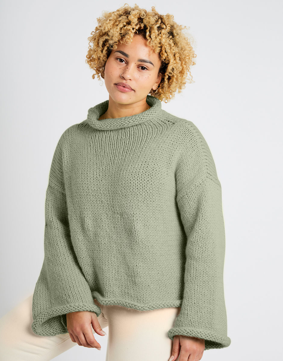 Audrey Cropped Sweater | Wool and the Gang