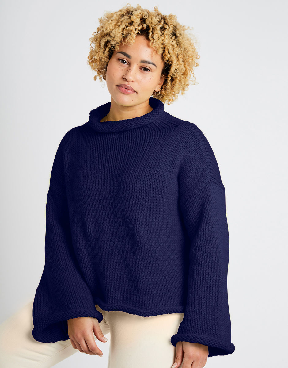 Audrey Cropped Sweater | Wool and the Gang