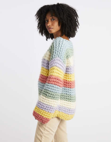 Rainbow Sweater | Wool and the Gang