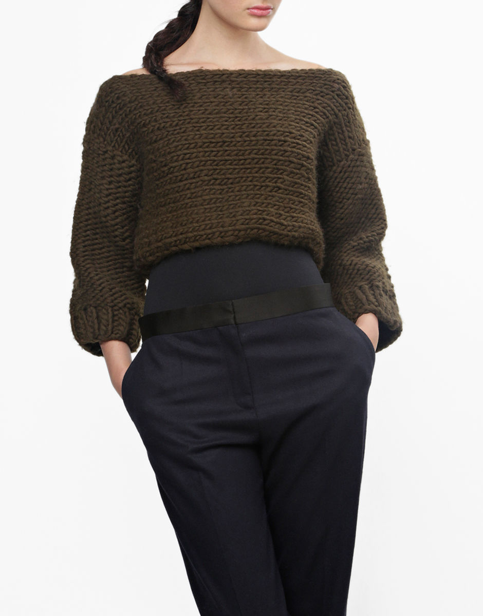Short Cuts Sweater Pattern | Wool and the Gang