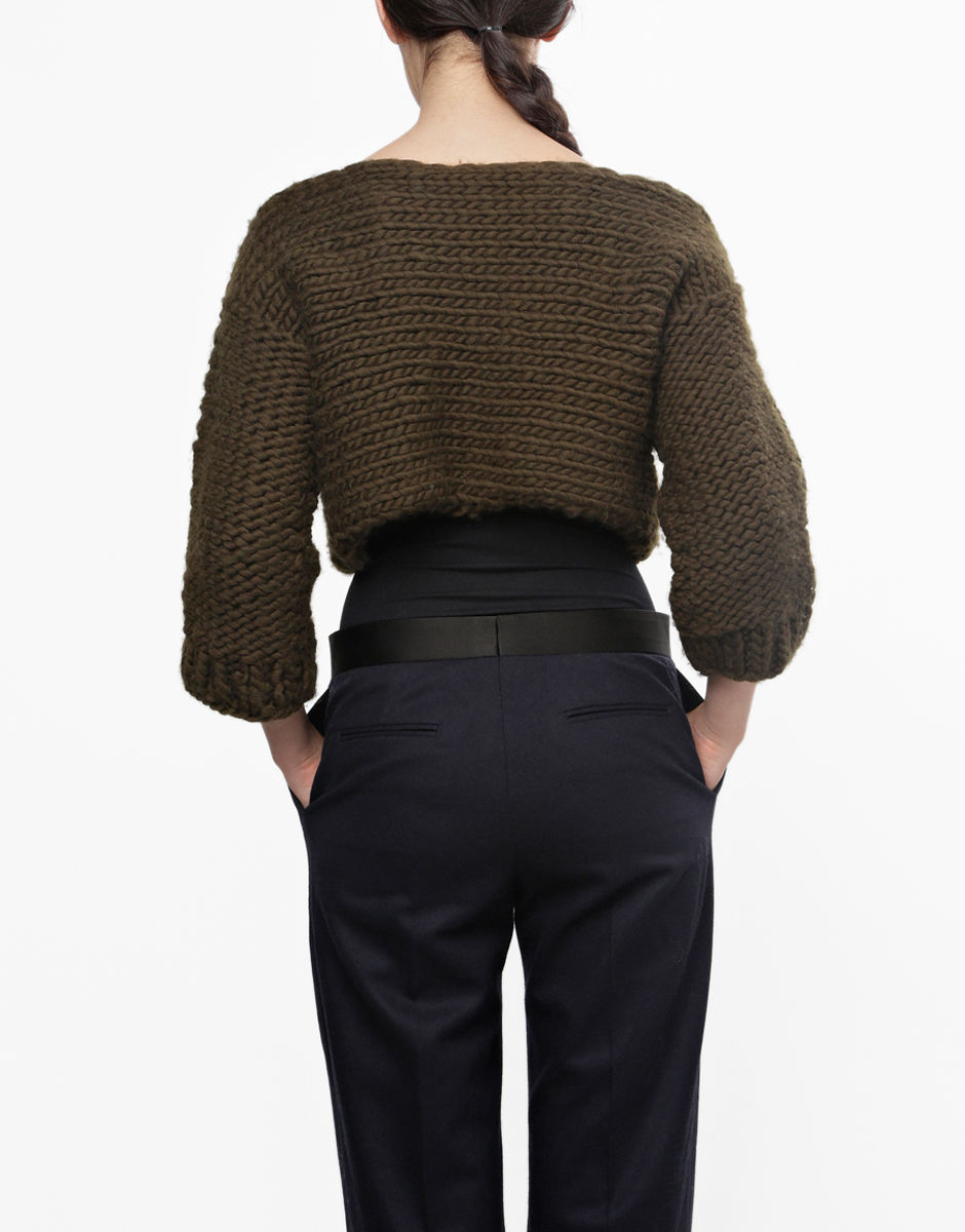 Short Cuts Sweater Pattern | Wool and the Gang