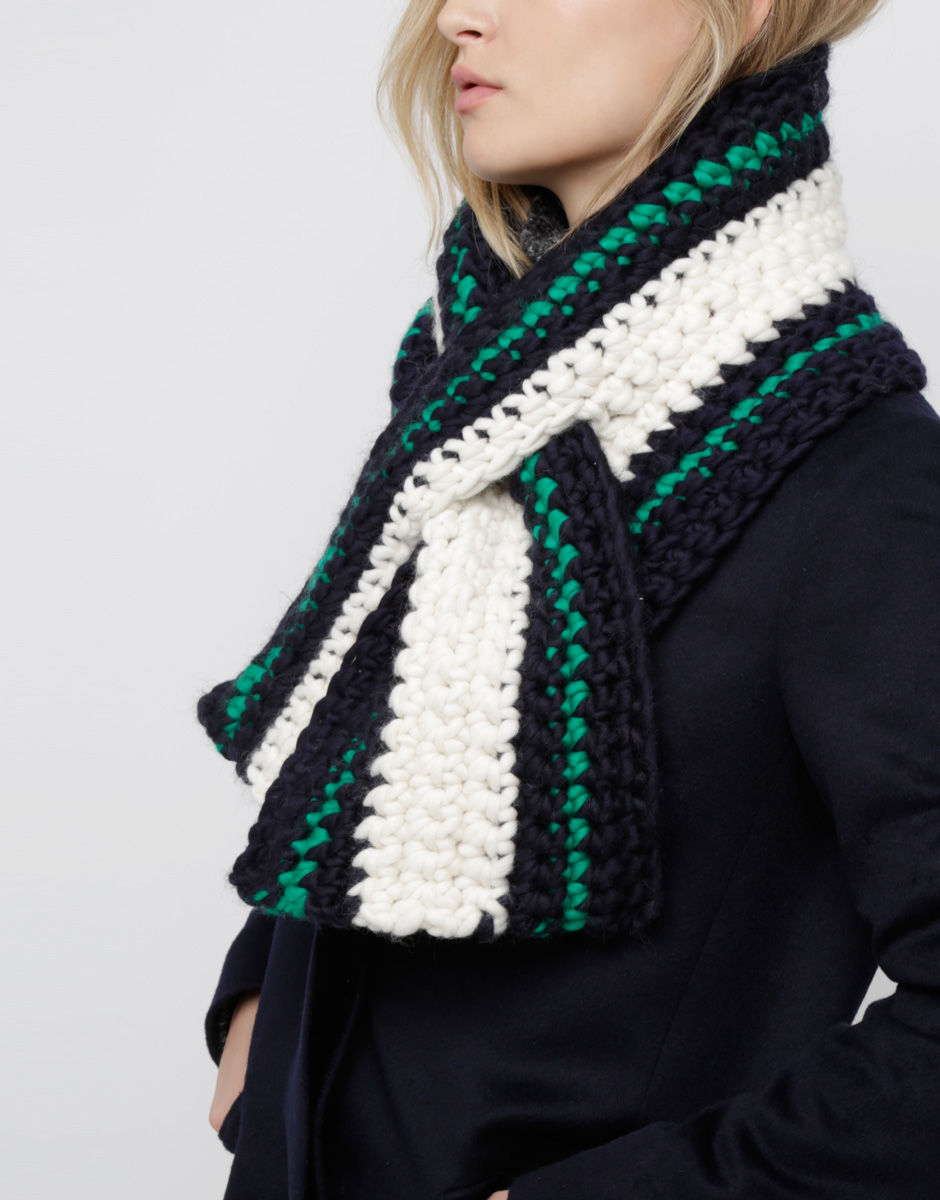 Moonrise Scarf Pattern | Wool and the Gang