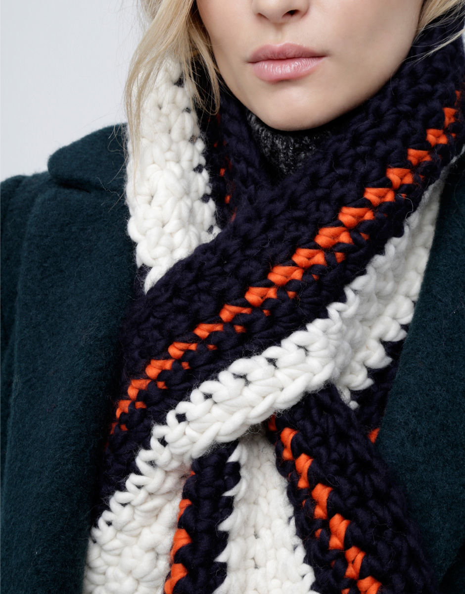 Moonrise Scarf Pattern | Wool and the Gang