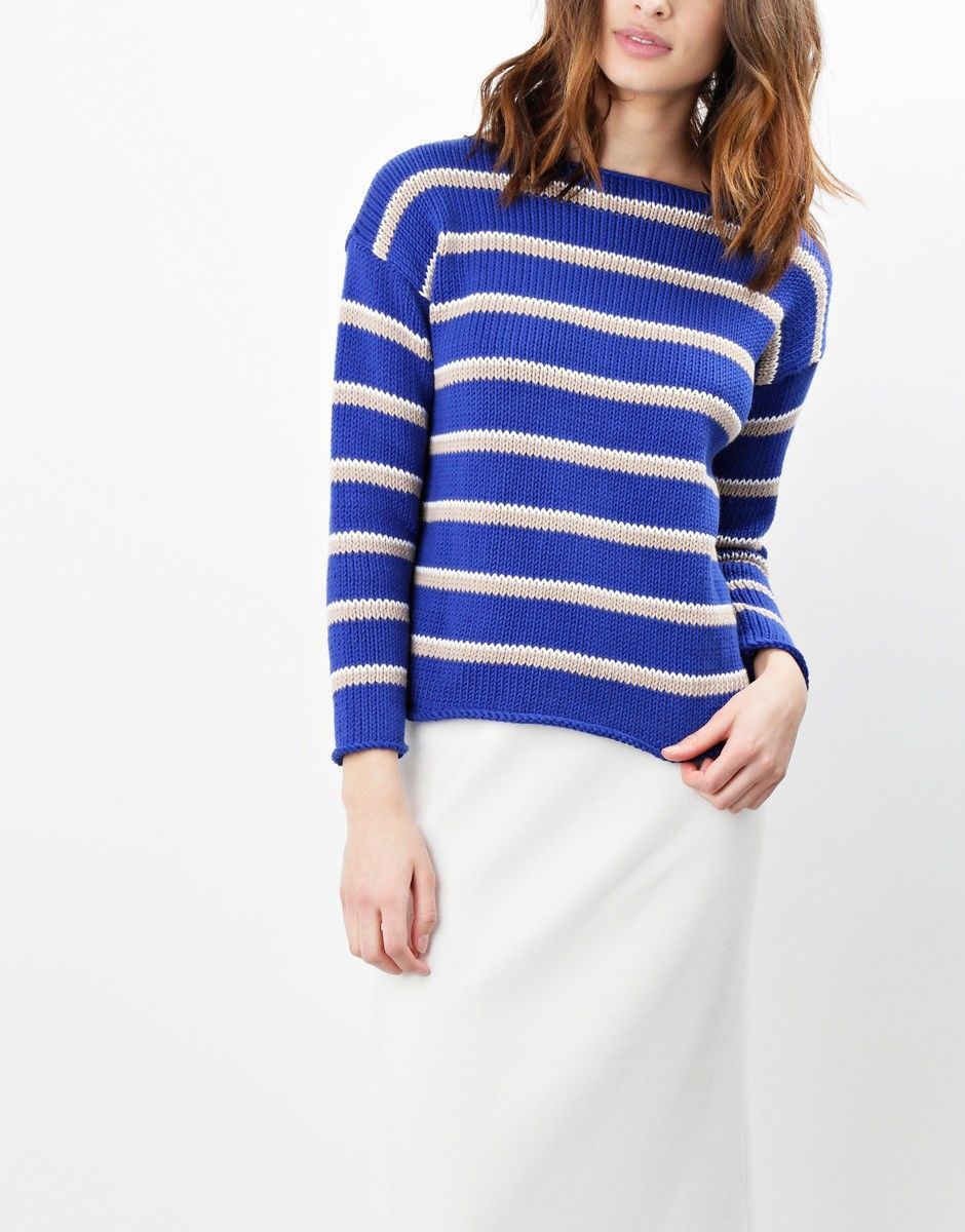 Move On Up Sweater Pattern | Wool and the Gang