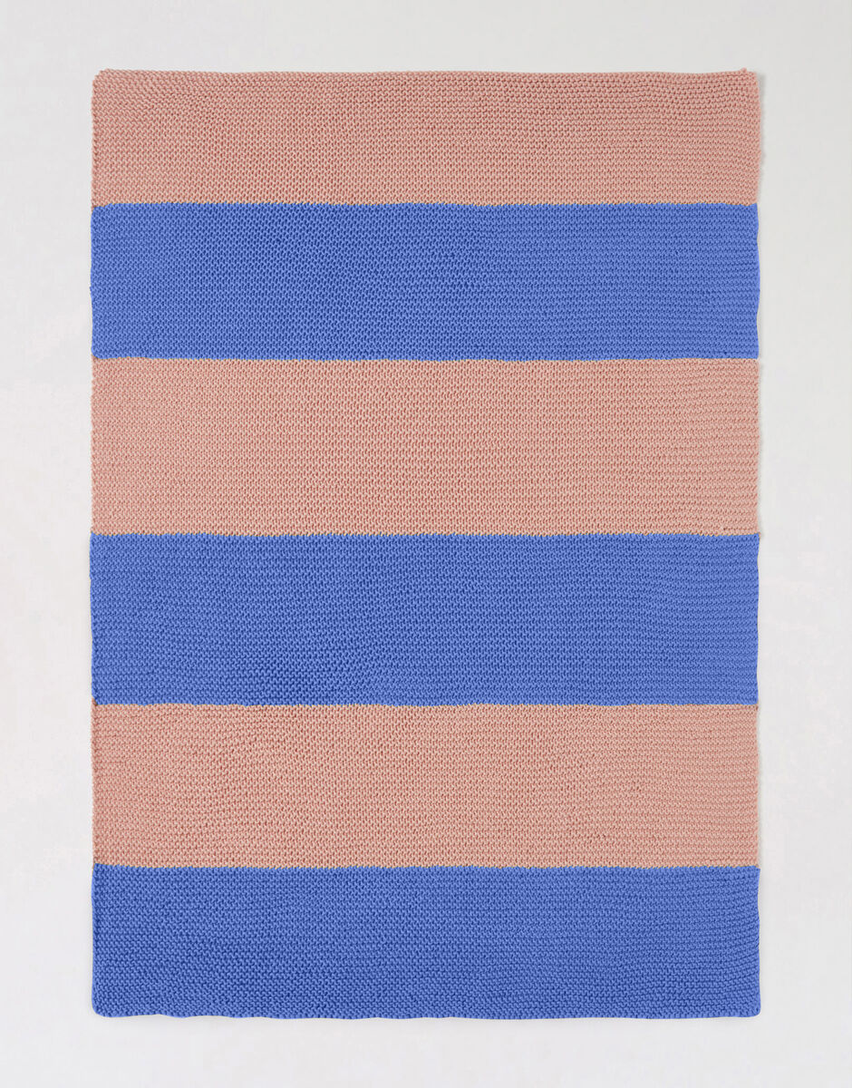 Good Times Two Tone Blanket | Wool and the Gang