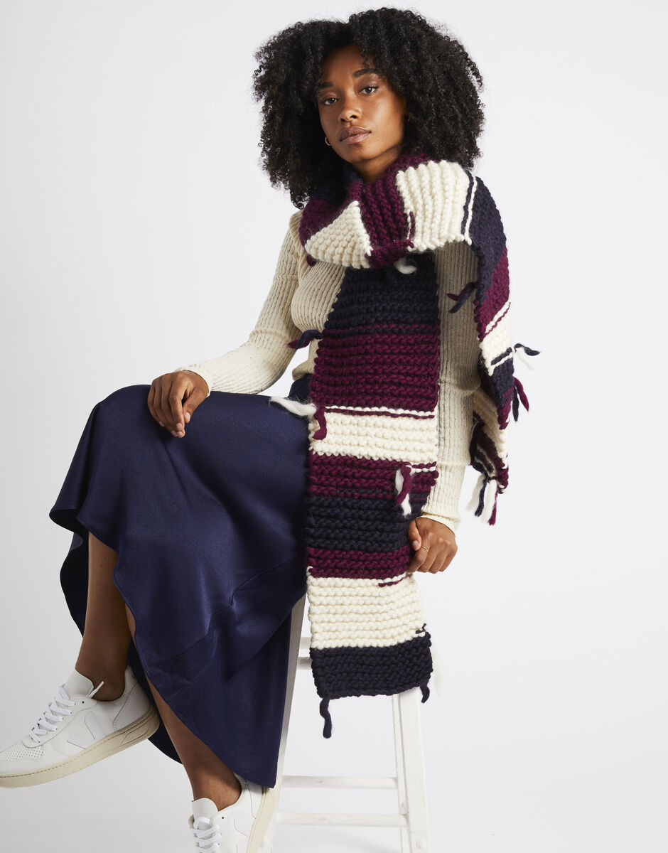 Claude Scarf Pattern | Wool and the Gang