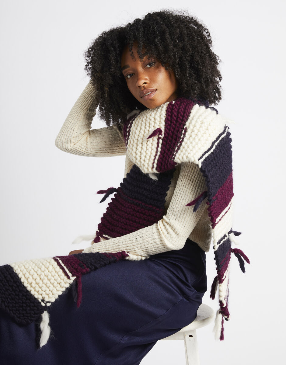 Claude Scarf Pattern | Wool and the Gang