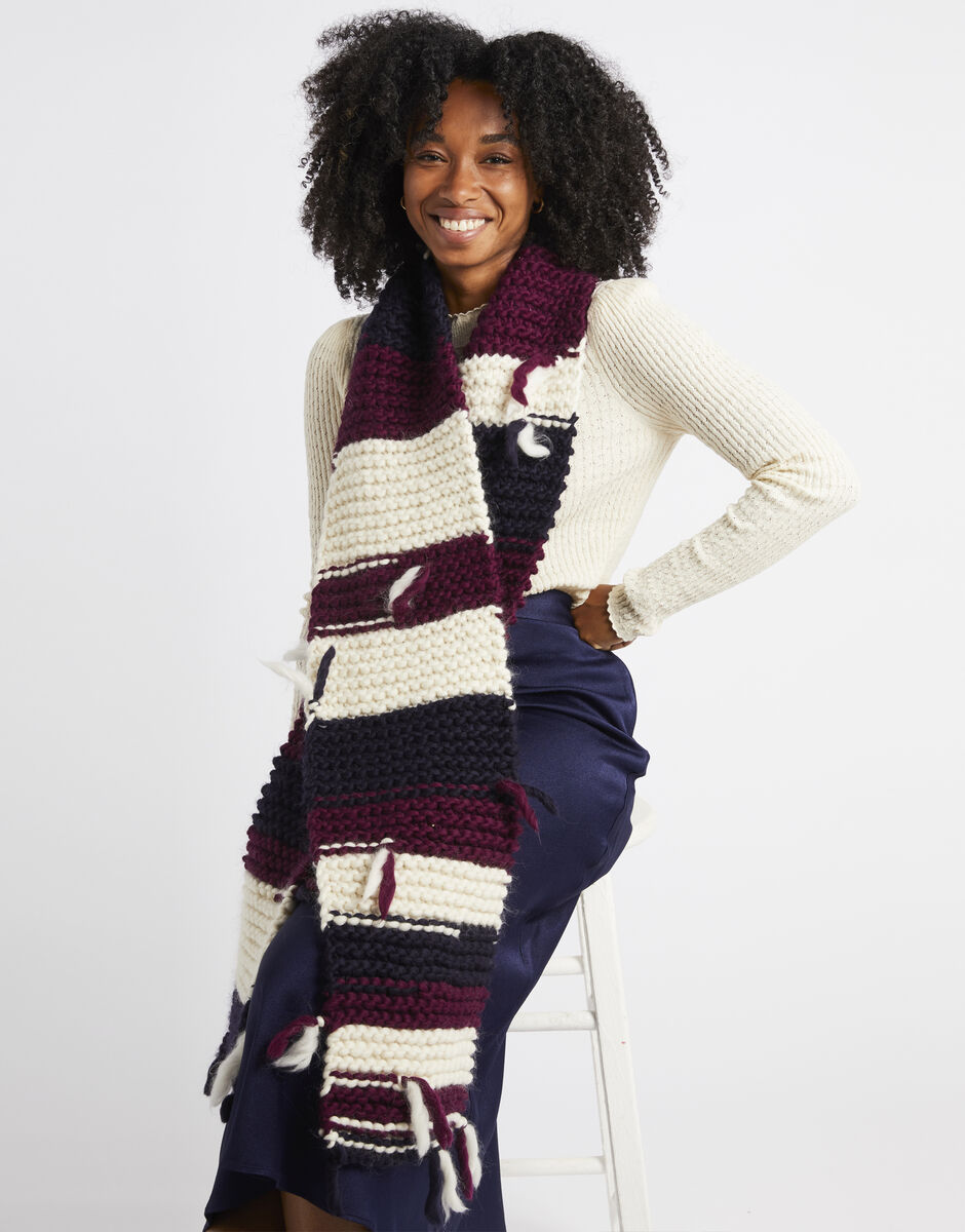 Claude Scarf Pattern | Wool and the Gang