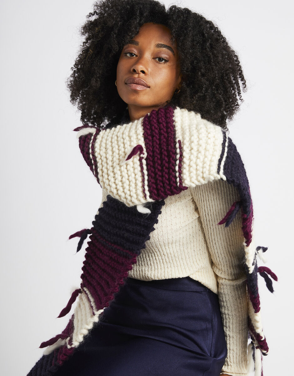 Claude Scarf Pattern | Wool and the Gang