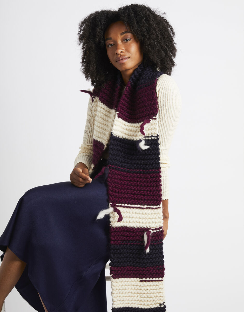 Claude Scarf Pattern | Wool and the Gang