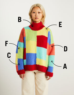 Watermelon Sweater Pattern | Wool and the Gang