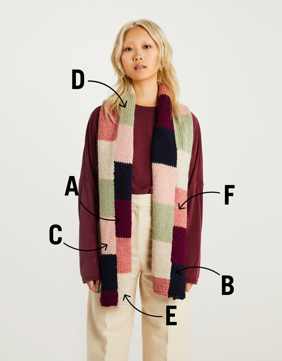 Golden Scarf | Wool and the Gang