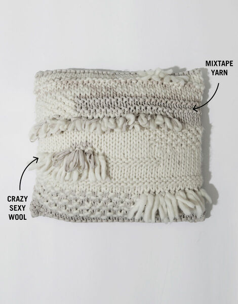 Crazy Cushion Of Love Pattern | Wool and the Gang