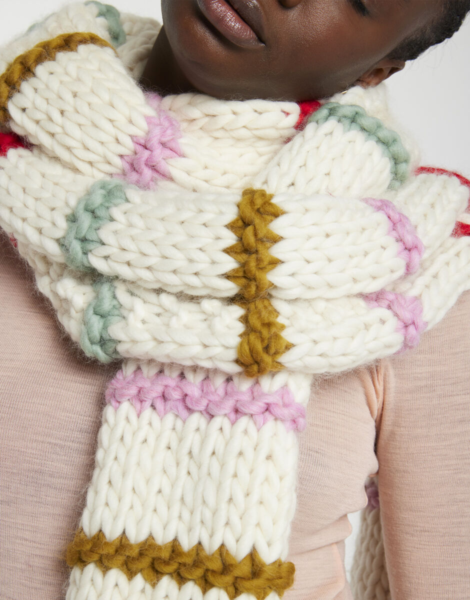 Nicest Thing Scarf Free Pattern | Wool and the Gang