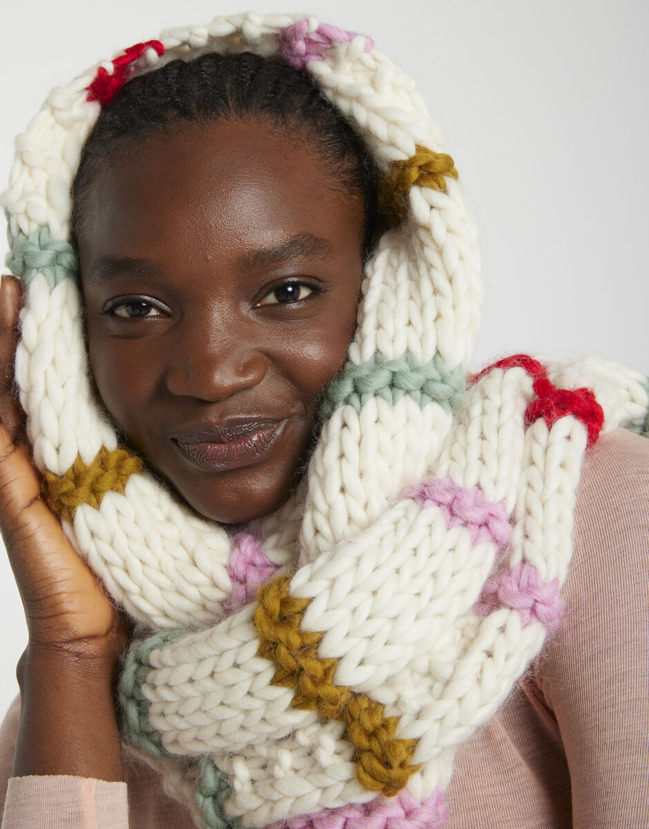 Nicest Thing Scarf Free Pattern | Wool and the Gang