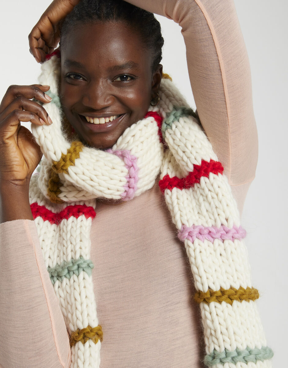 Nicest Thing Scarf Free Pattern | Wool and the Gang