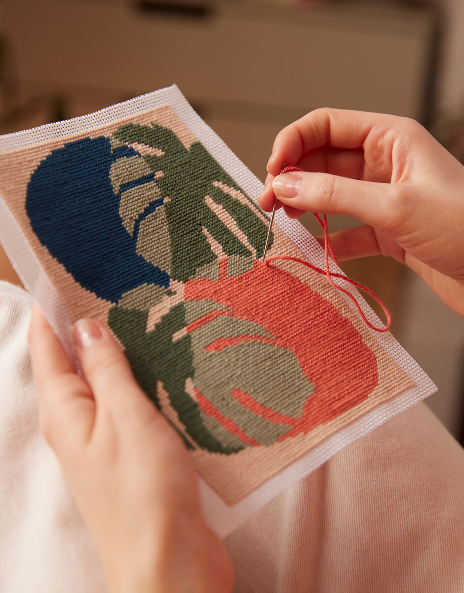 Botanical Needlepoint | Wool and the Gang