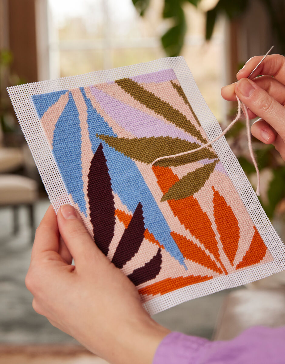 Palms Needlepoint | Wool and the Gang