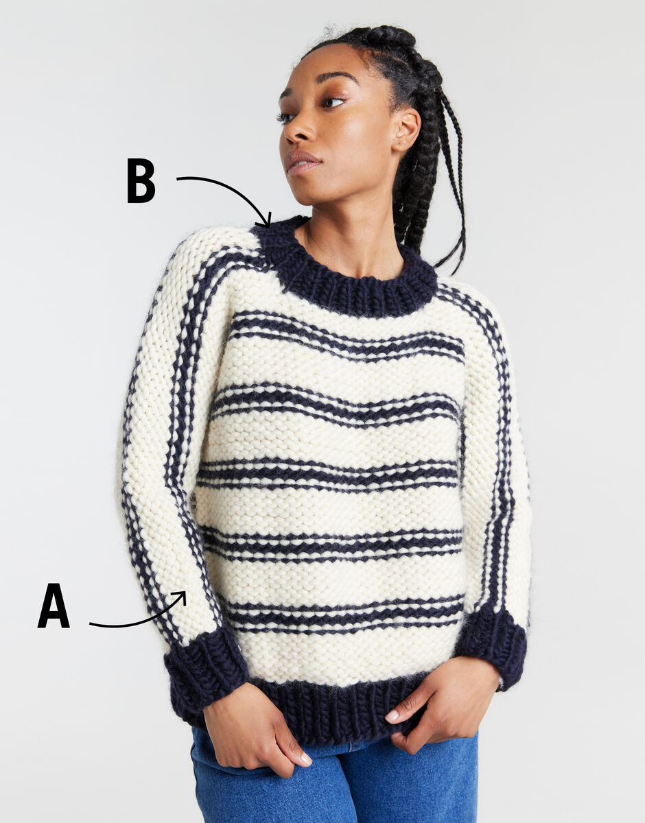 Supernature Sweater Pattern | Wool and the Gang