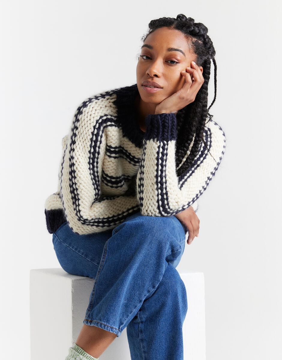 Supernature Sweater Pattern | Wool and the Gang