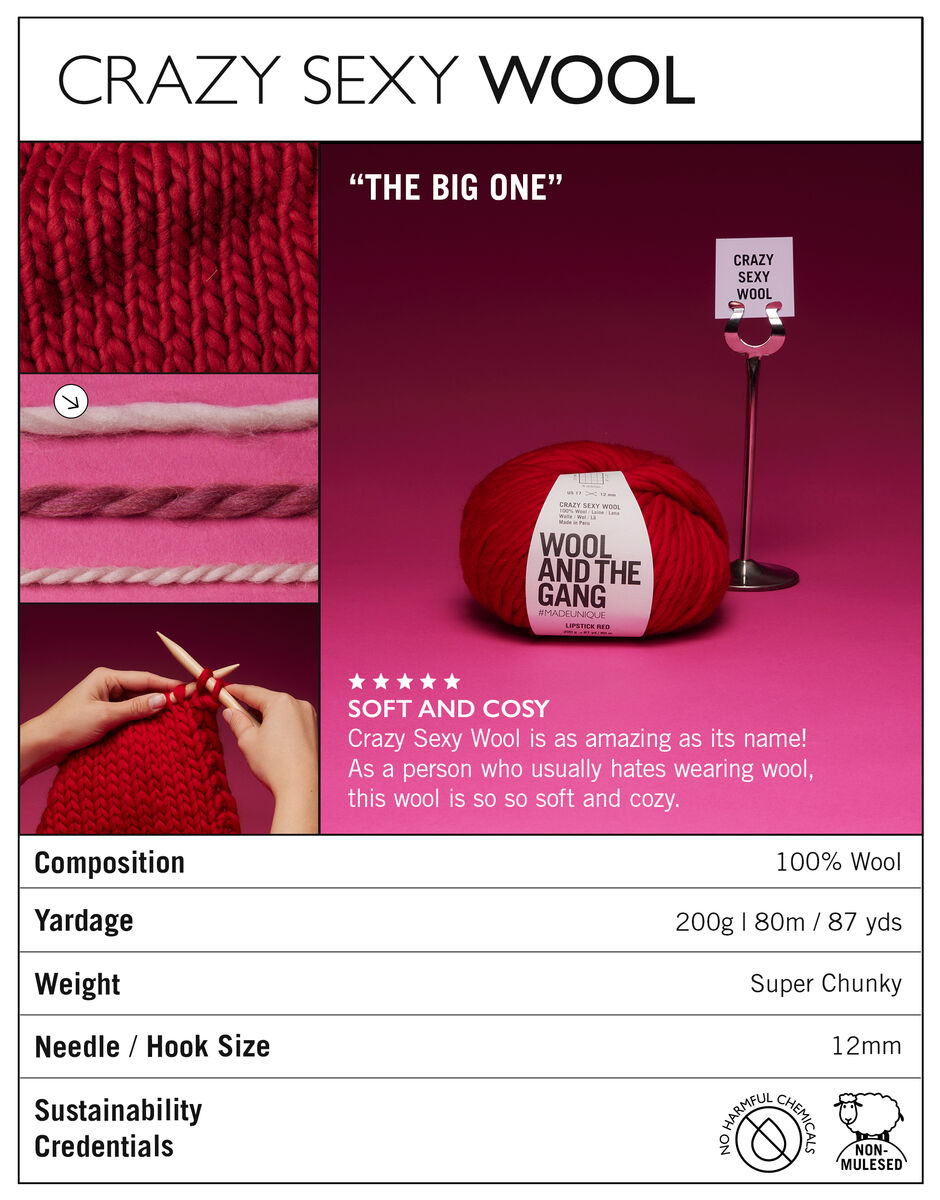 Crazy Sexy Wool | Wool and the Gang