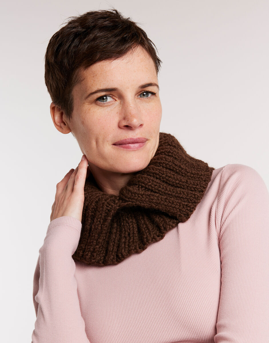Lavender Snood | Wool and the Gang