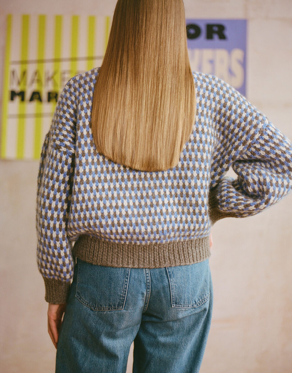 Rows Sweater | Wool and the Gang