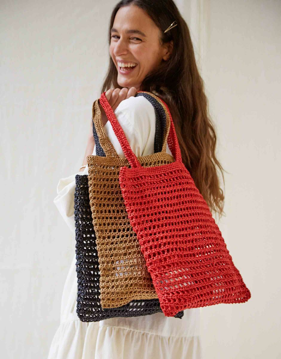 Perfect Illusion Bag Pattern | Wool and the Gang