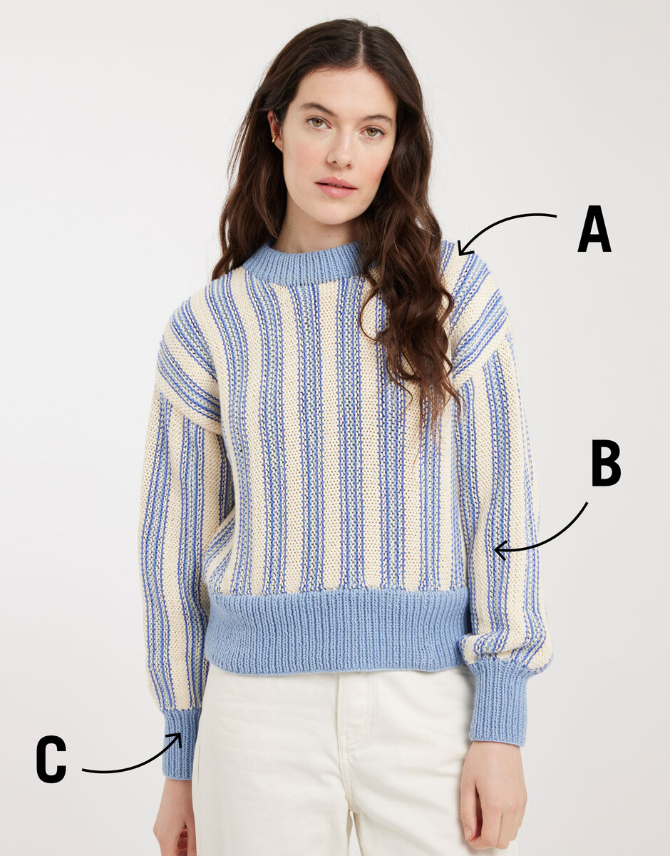 Seaside Sweater | Wool and the Gang