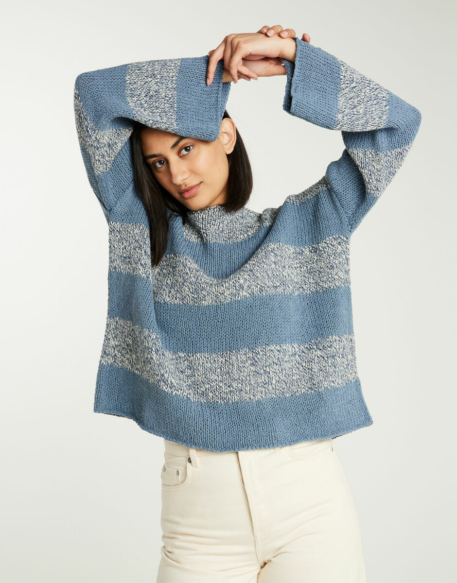 Salute Sweater Pattern | Wool and the Gang